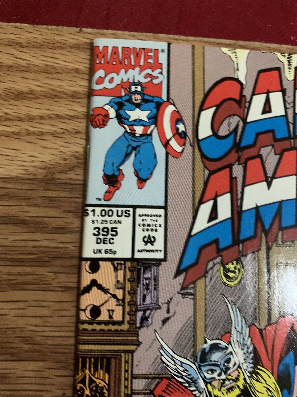 Captain America #395 (1991 Marvel) Doughboy returns Thor Red Skull ...