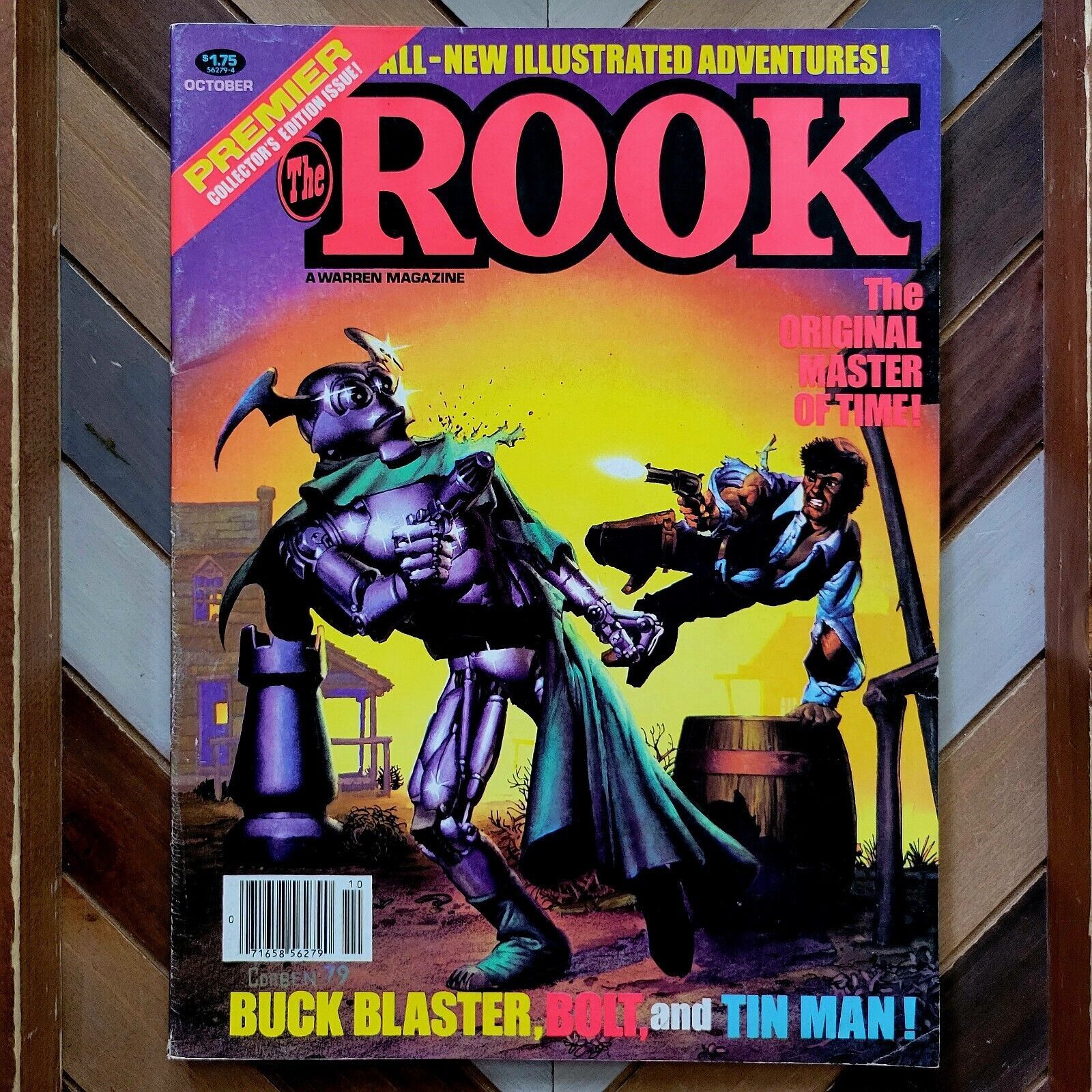 THE ROOK #1 FN/VF (Warren 1979) All New Series Premiere/Painted Cover ...