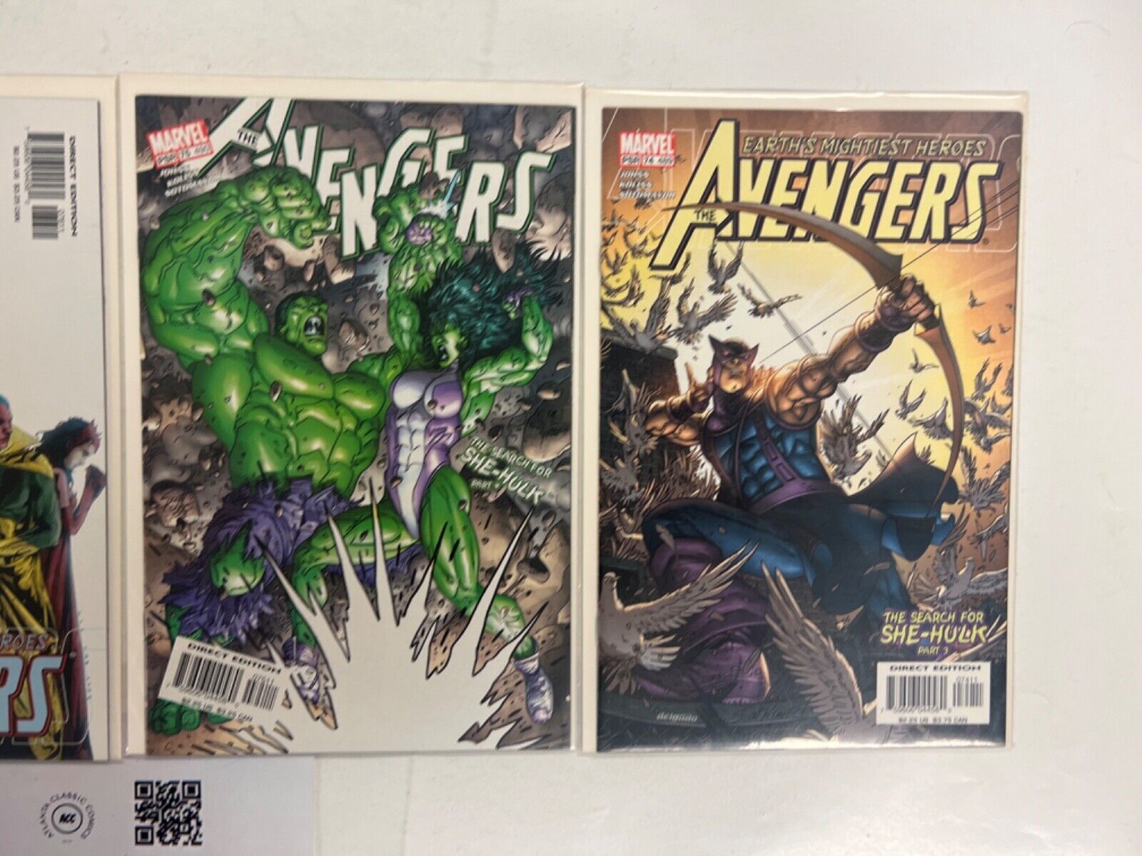 4 Avengers Marvel Comic Books # 489 490 491 492 Defenders Iron Man Thor ...