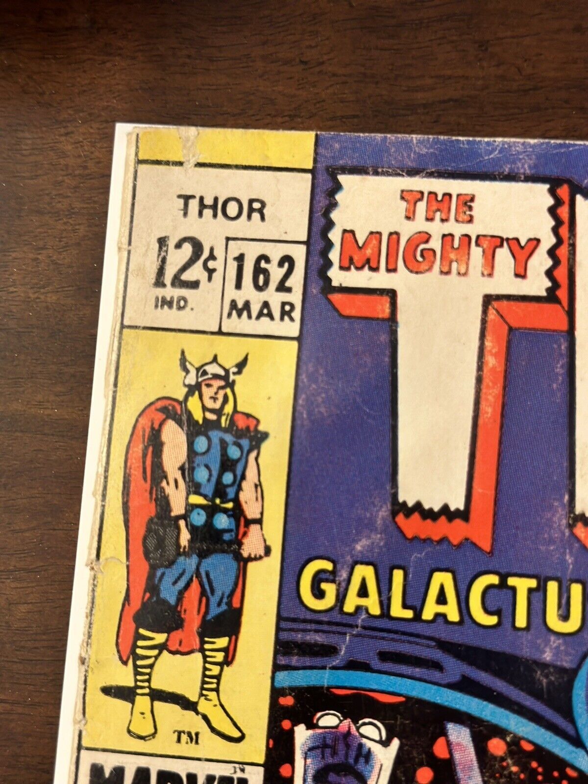 Thor #162 Marvel Silver AGE 1969 Galactus Origin - Classic Jack Kirby ...