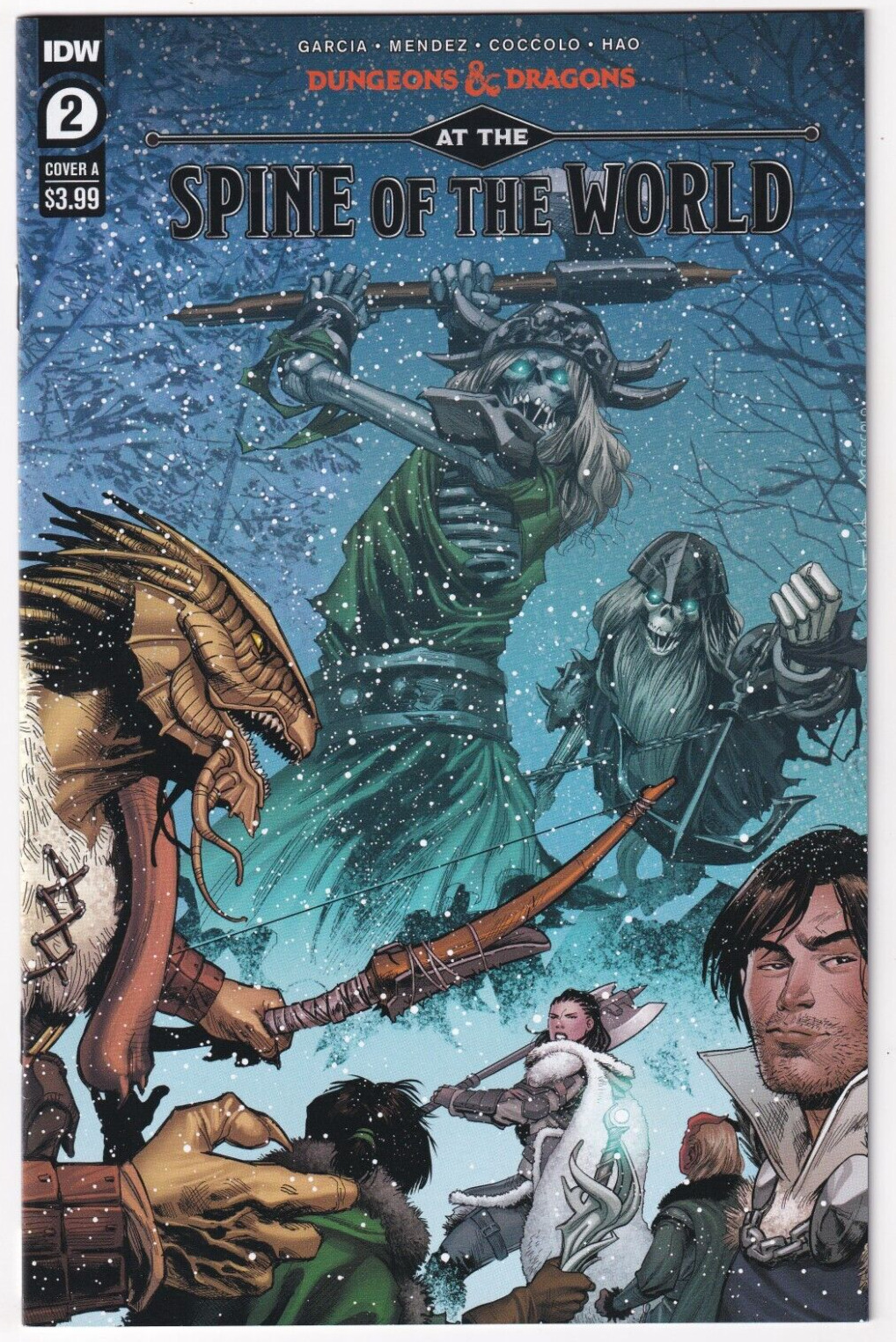 Dungeons & Dragons At The Spine Of The World #2 A November 2020 IDW | Comic Books - Modern Age ...