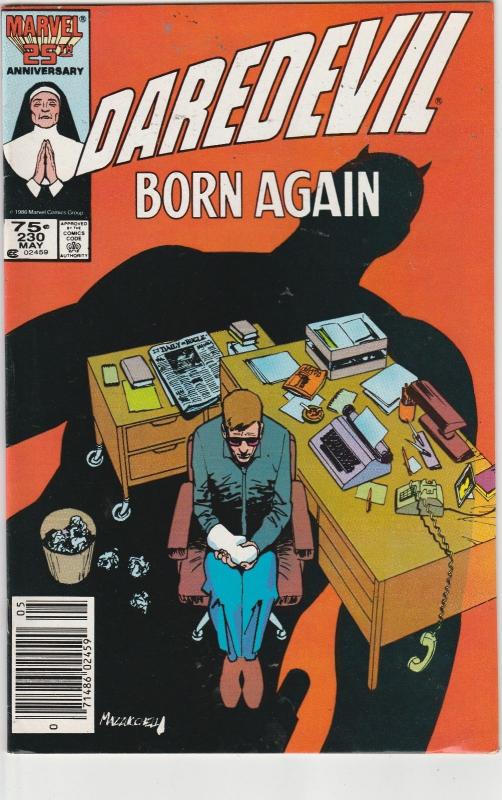 5 Daredevil Marvel Comic Books # 230 231 233 234 235 Nuke Captain ...