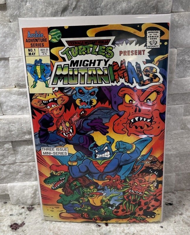 Teenage Mutant Ninja Turtles Mighty Mutanimals #1 TMNT Archie Comics ...