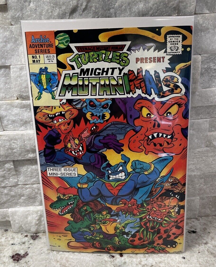 Teenage Mutant Ninja Turtles Mighty Mutanimals #1 TMNT Archie Comics ...