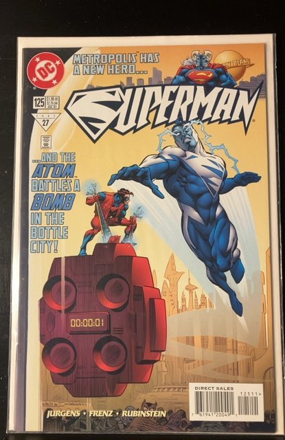 Superman #125 Direct Edition (1997) | Comic Books - Modern Age, DC ...