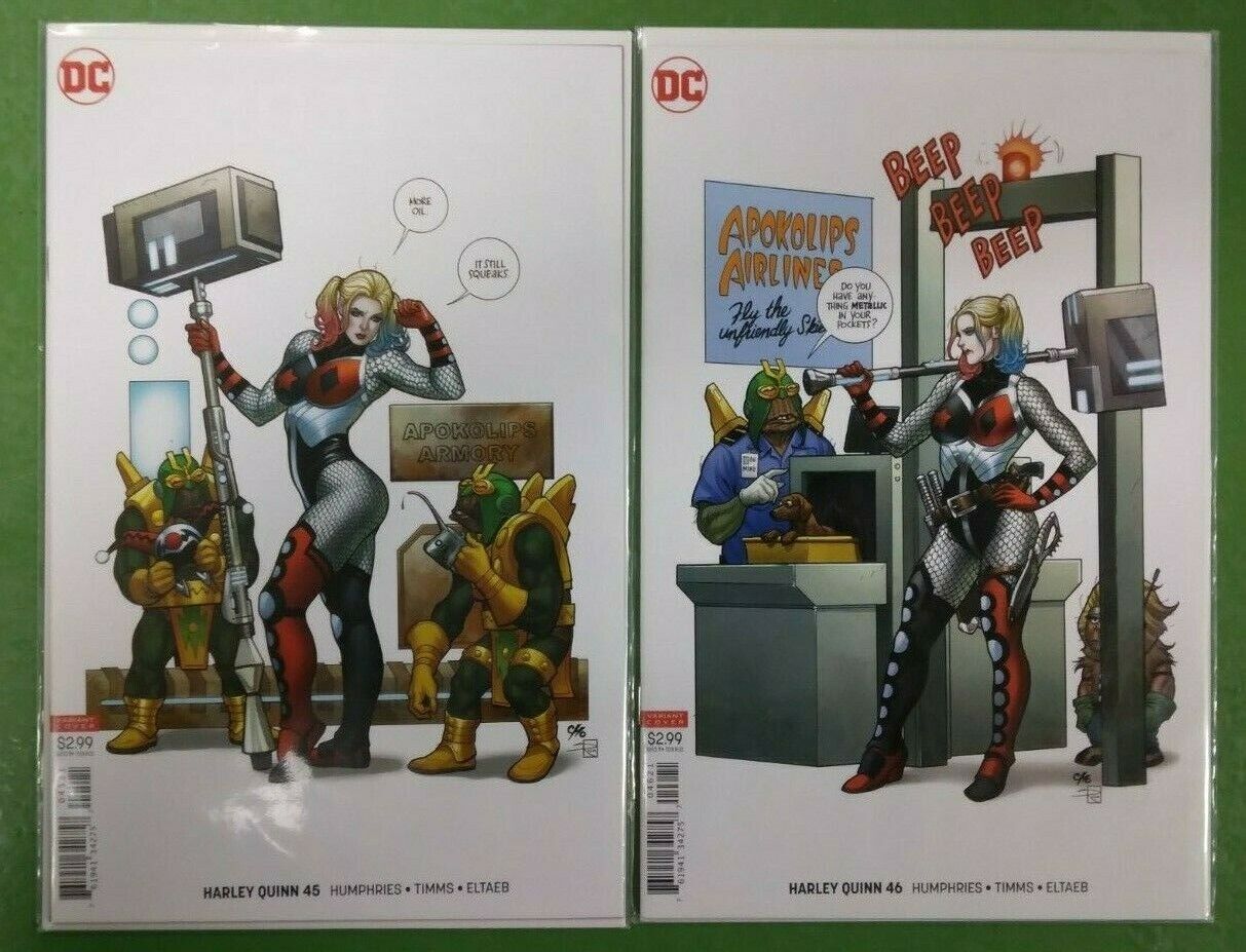 Harley Quinn #45 46 Frank Cho Variants Apokolips Humphries DC 2018 NM ...