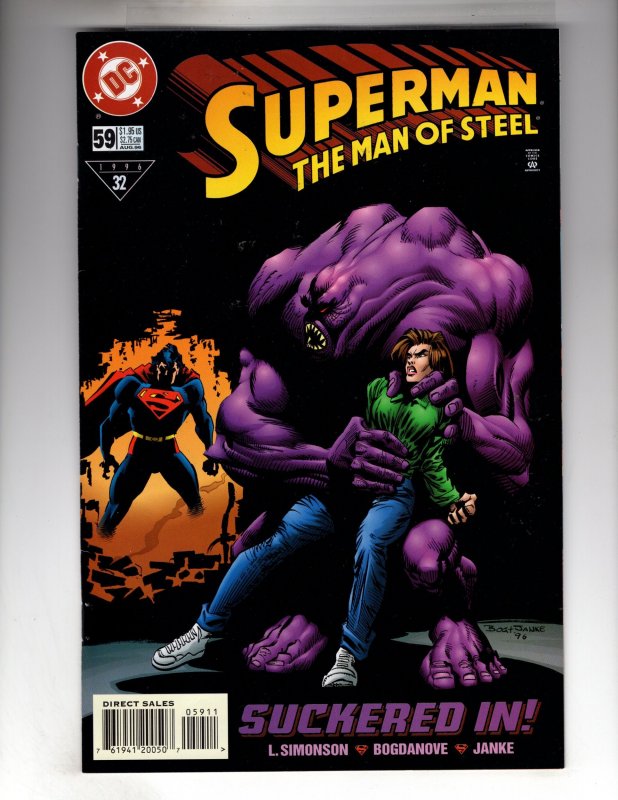Superman: The Man of Steel #59 (1996) / SB#4 | Comic Books - Modern Age ...