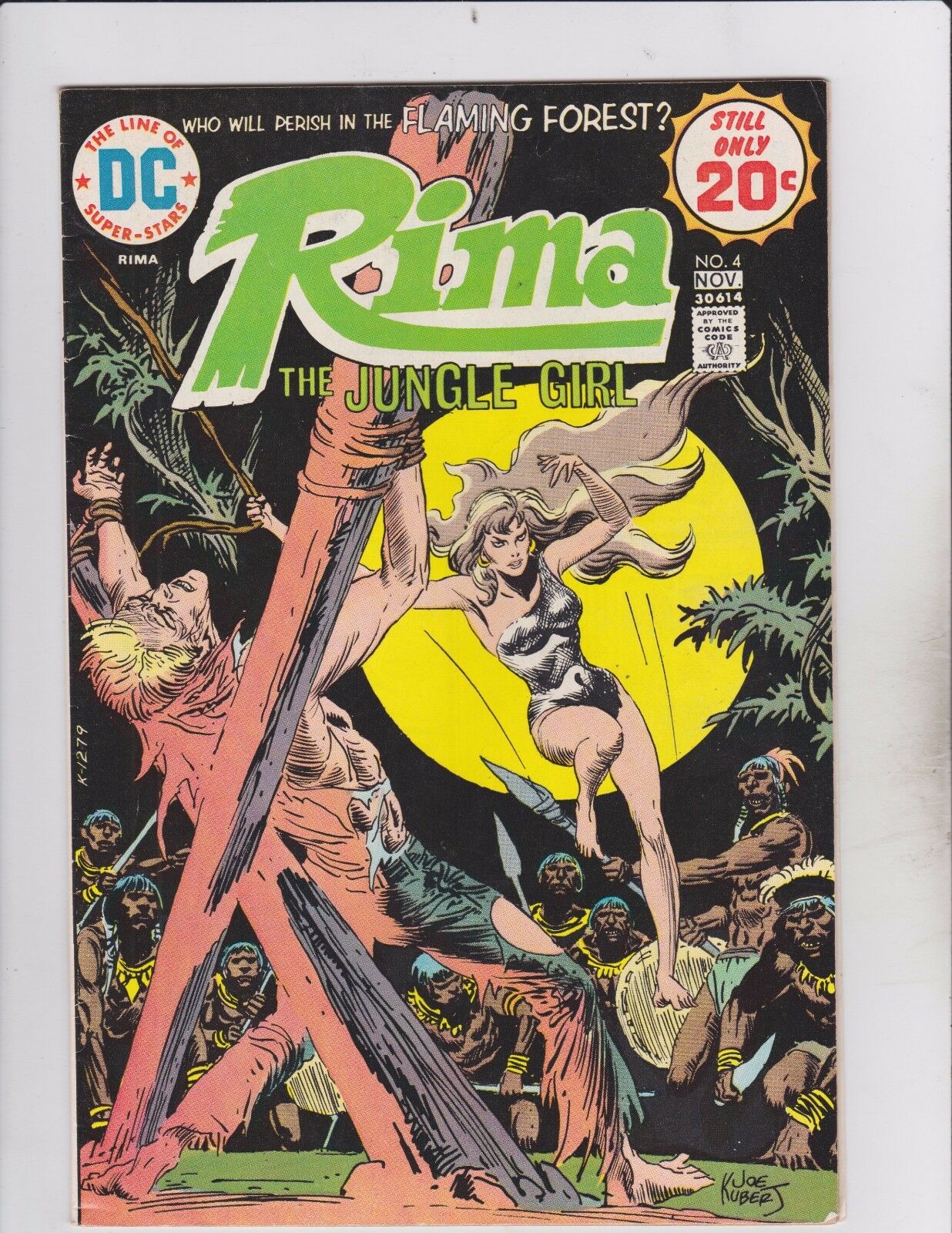 DC Comic! Rima The Jungle Girl! Issue 4! | Comic Books - Bronze Age, DC ...