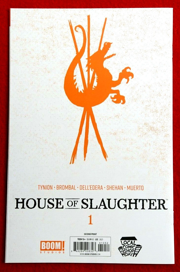 House of Slaughter #1 - JAE LEE 2nd Printing Lcsd Variant - Signed by ...