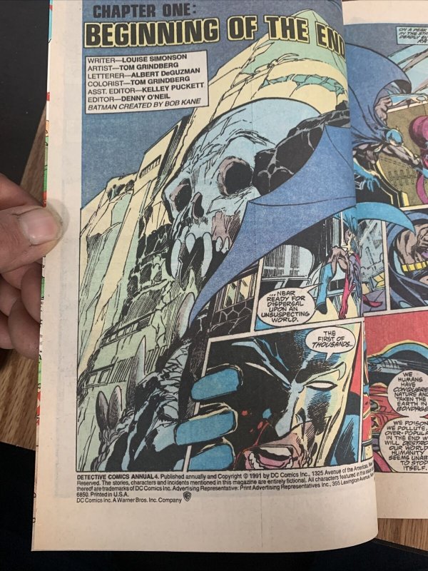 Detective Comics Annual #4 Batman! Armageddon 2001 Crossover! Death Of ...