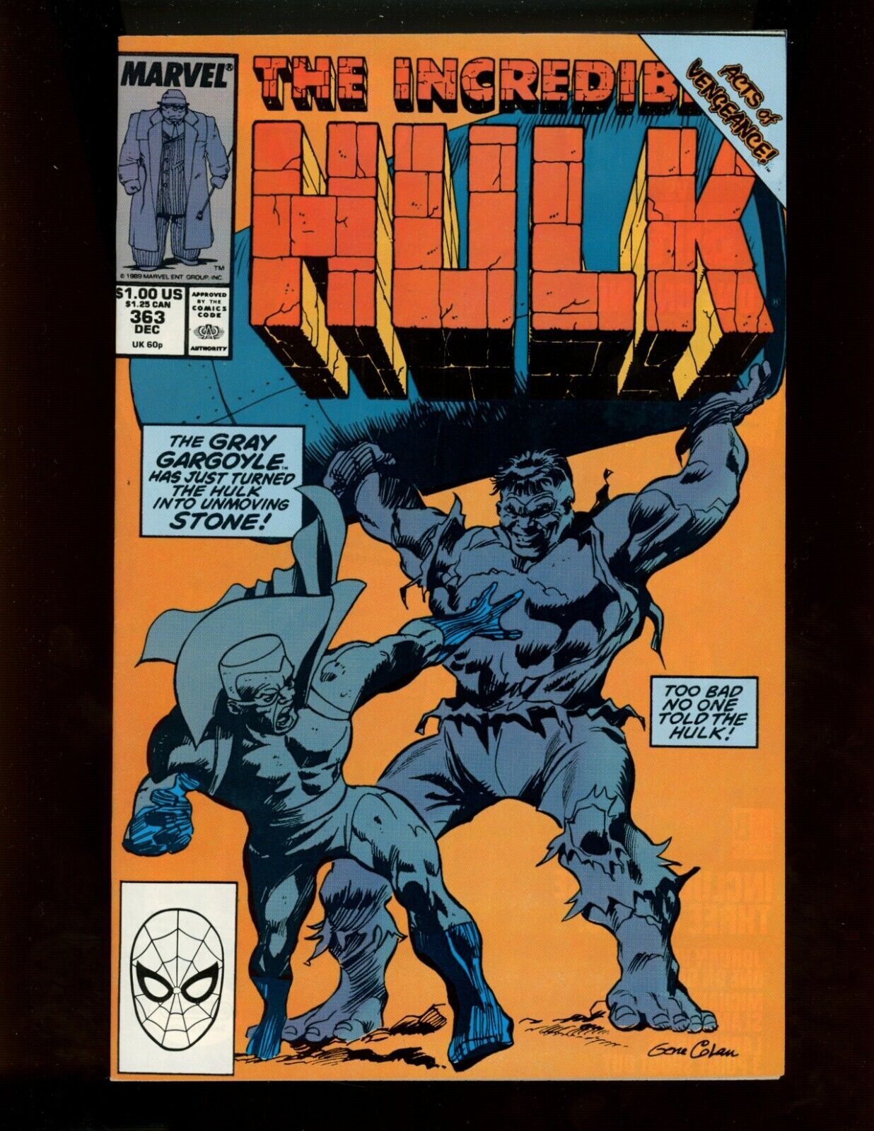 (1989) The Incredible Hulk #363 - "STILL LIFE" (9.0) | Comic Books ...
