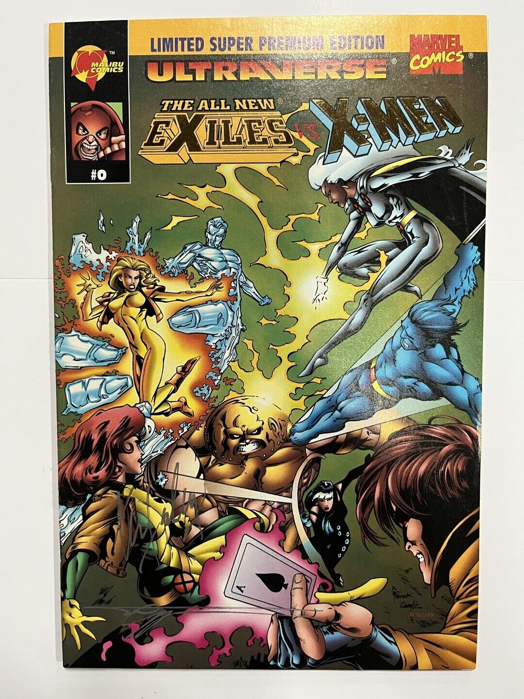 All New Exiles vs X-Men #0 NM Signed by Wegryzn & Lashley w/COA C120A ...