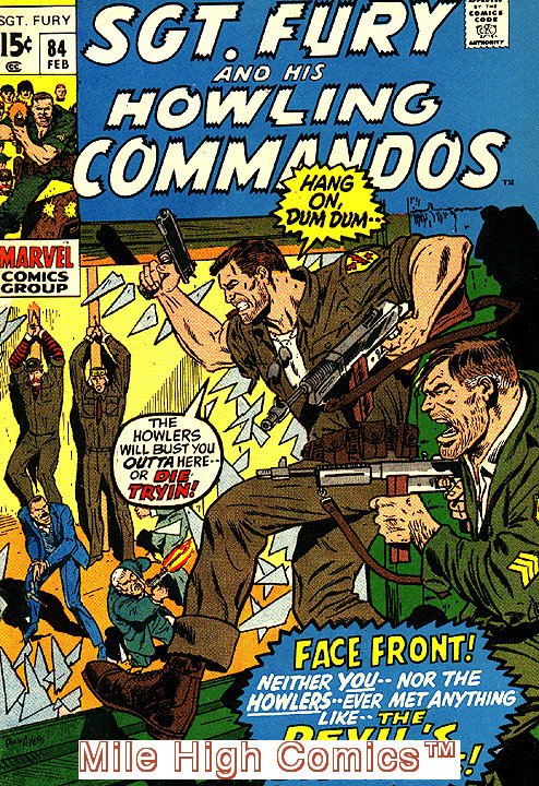 SGT. FURY AND HIS HOWLING COMMANDOS (1963 Series) #84 Fair Comics Book ...