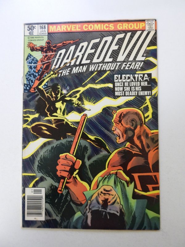 Daredevil #168 (1981) 1st appearance of Elektra FN+ condition | Comic ...