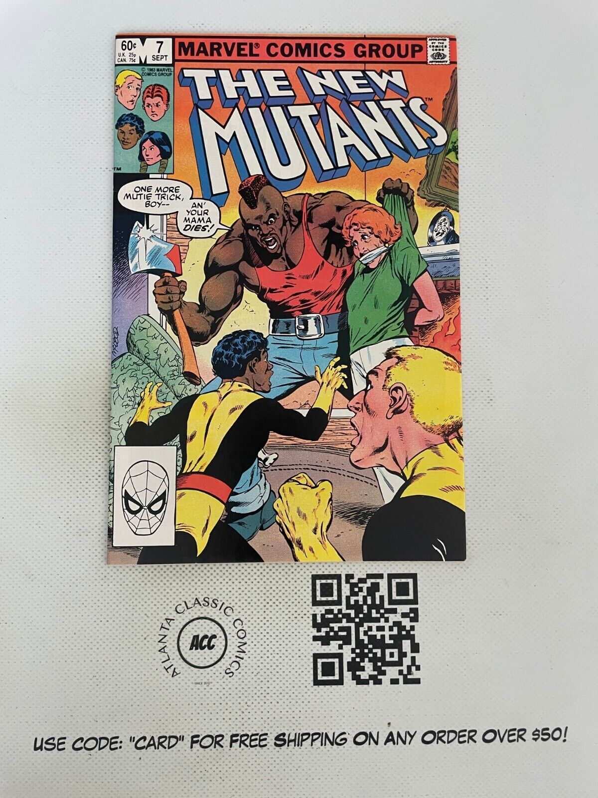 The New Mutants # 7 NM Marvel Comic Book X-Men Wolverine Beast 19 RC50 ...