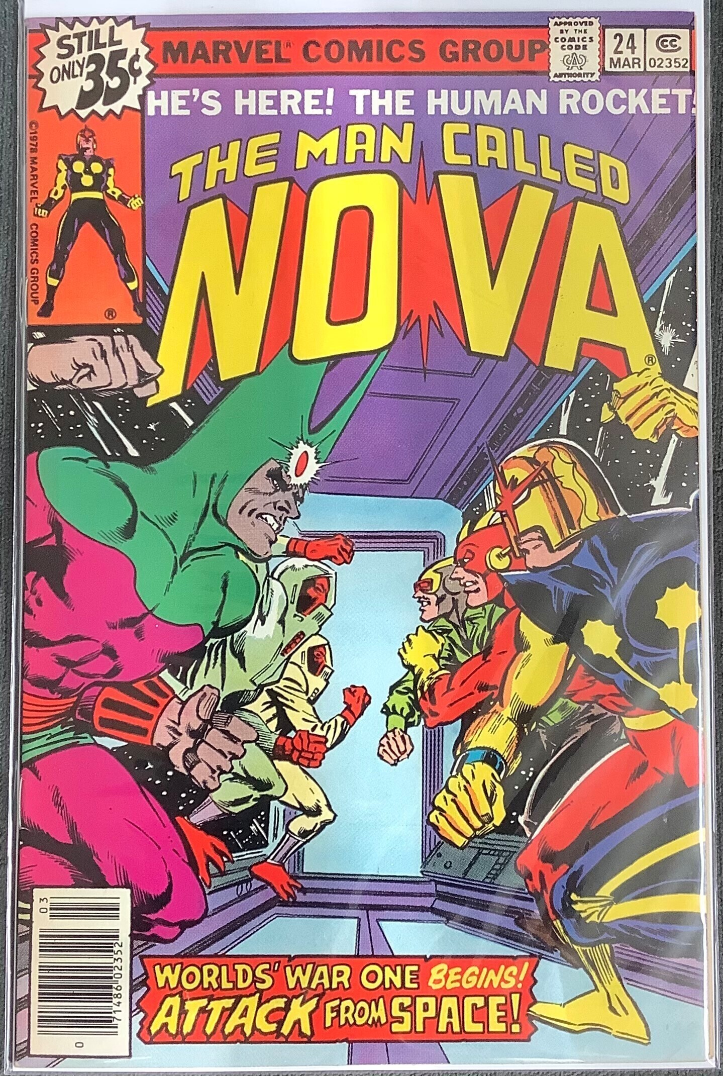 Nova #24 Newsstand Edition (1979) | Comic Books - Bronze Age, Marvel ...