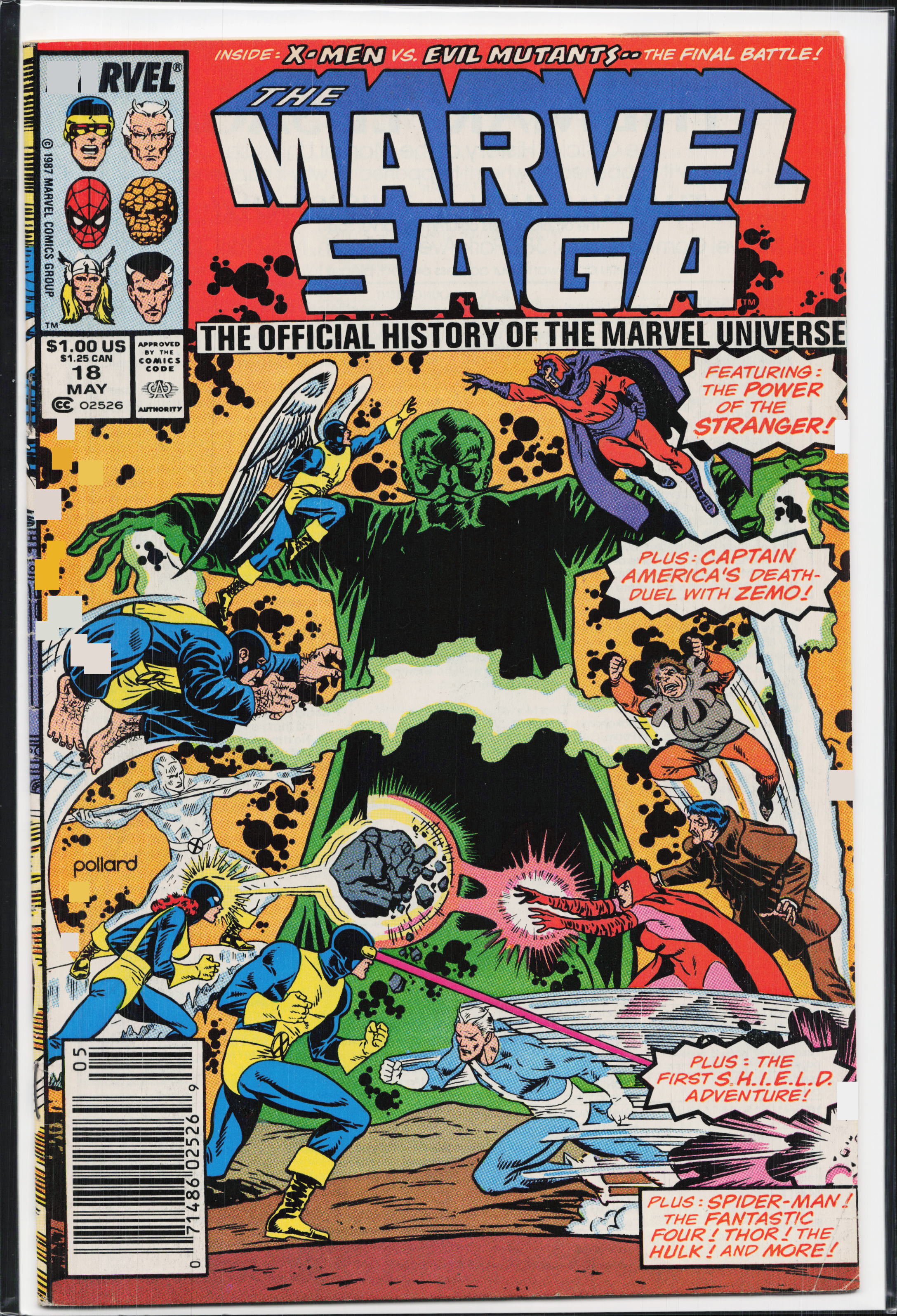 The Marvel Saga The Official History of the Marvel Universe #18 (1987 ...