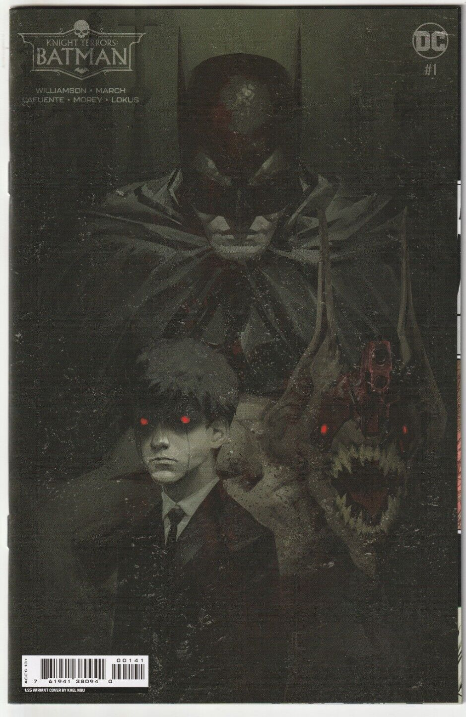 Knight Terrors Batman # 1 Kael Ngu Variant 1:25 Cover NM DC 2023 [R6 ...