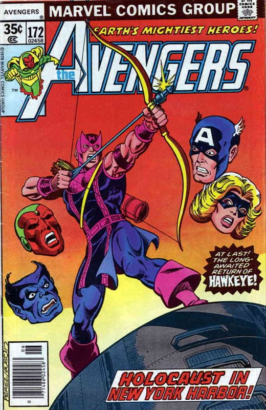 Avengers, The #172 FAIR ; Marvel | low grade comic Hawkeye | Comic ...