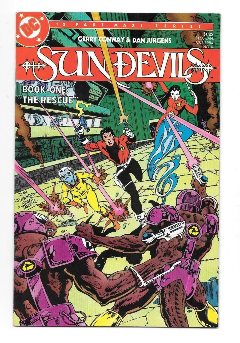SUN DEVILS #4, NM-, Conway, Jurgens, DC 1984 more DC in store | Comic ...
