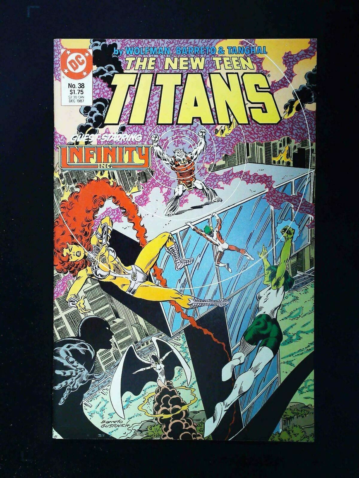 New Teen Titans New Titans #38 (2Nd Series) Dc Comics 1987 Nm- | Comic ...