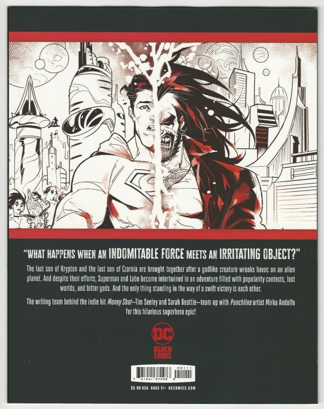 Superman vs. Lobo #1 (10/2021) DC Black Label Comics Regular Cover ...