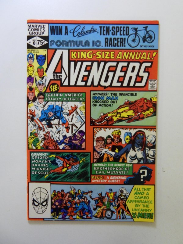 The Avengers Annual #10 (1981) 1st appearance of Rogue VF- condition ...