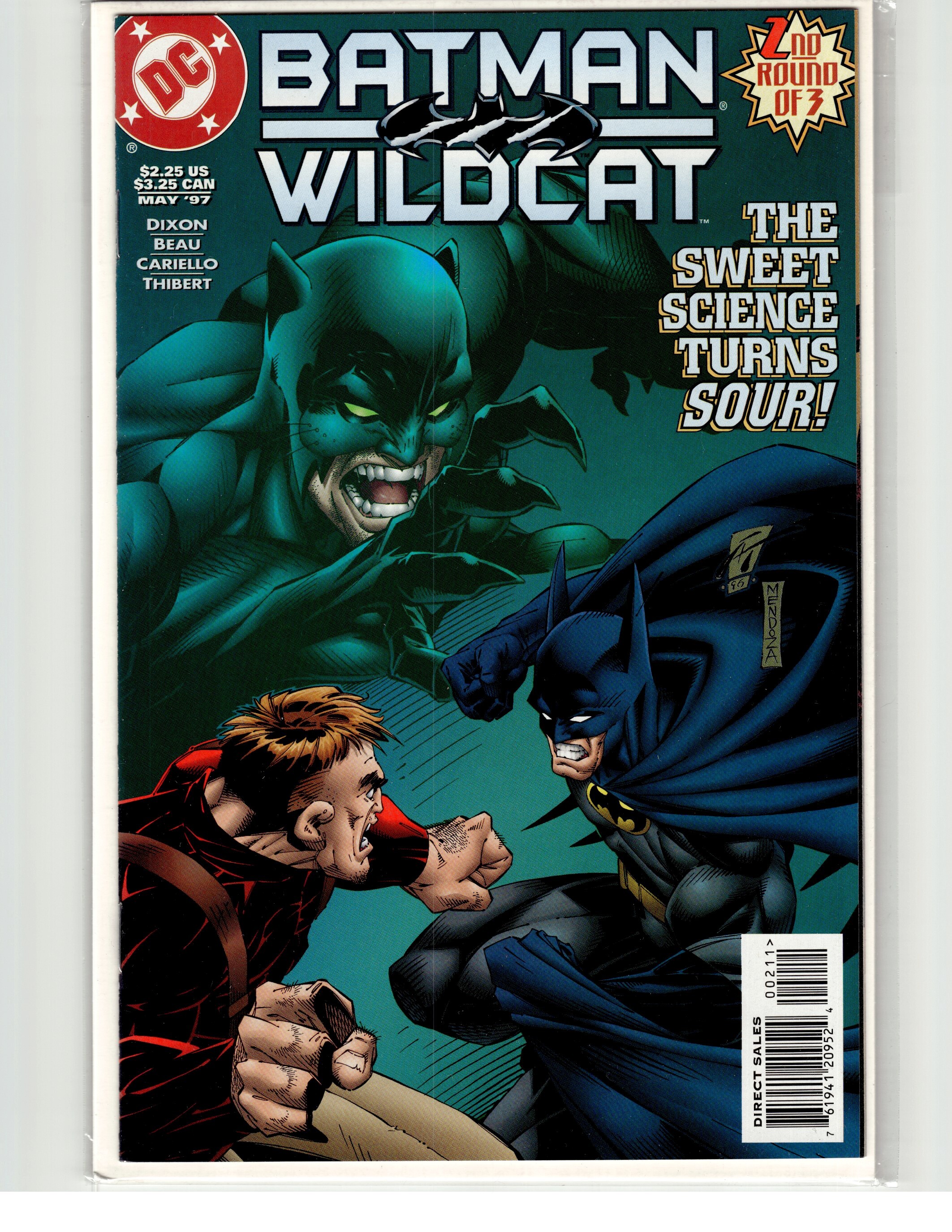 Batman / Wildcat #2 (1997) Wildcat | Comic Books - Modern Age, DC ...