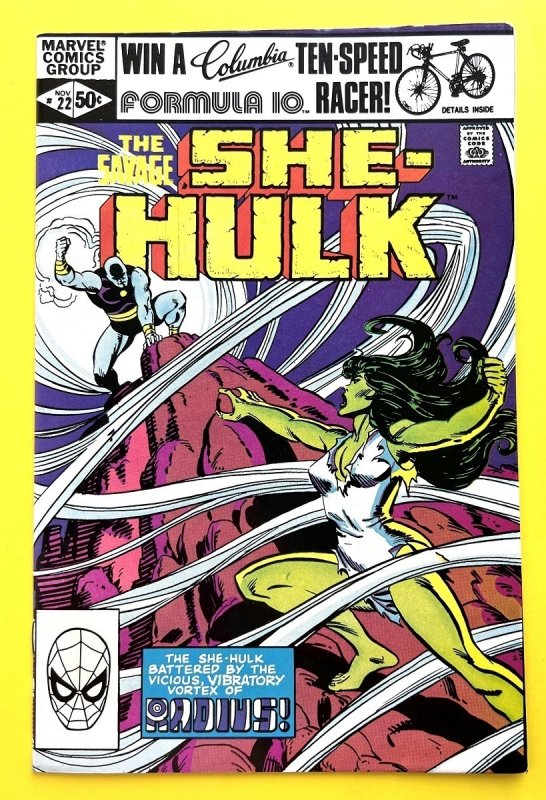 Savage She-Hulk 22 Battles Radius (1981) | Comic Books - Bronze Age ...