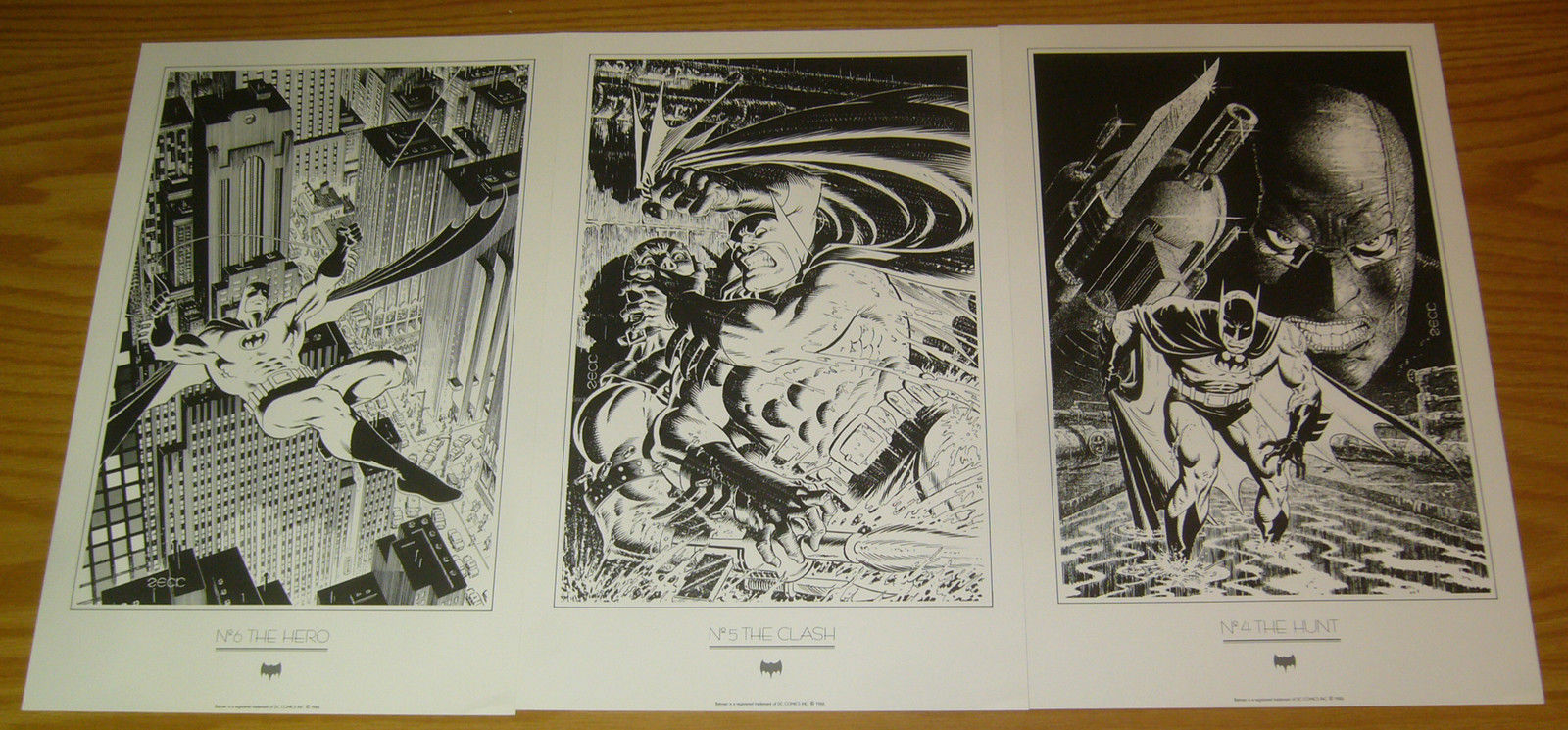 Batman Portfolio by Mike Zeck - dc comics - ten nights of the beast ...