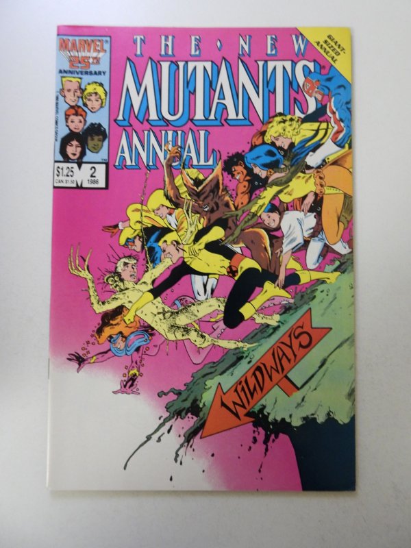 The New Mutants Annual #2 (1986) 1st U.S. Appearance of Psylocke VF+ ...