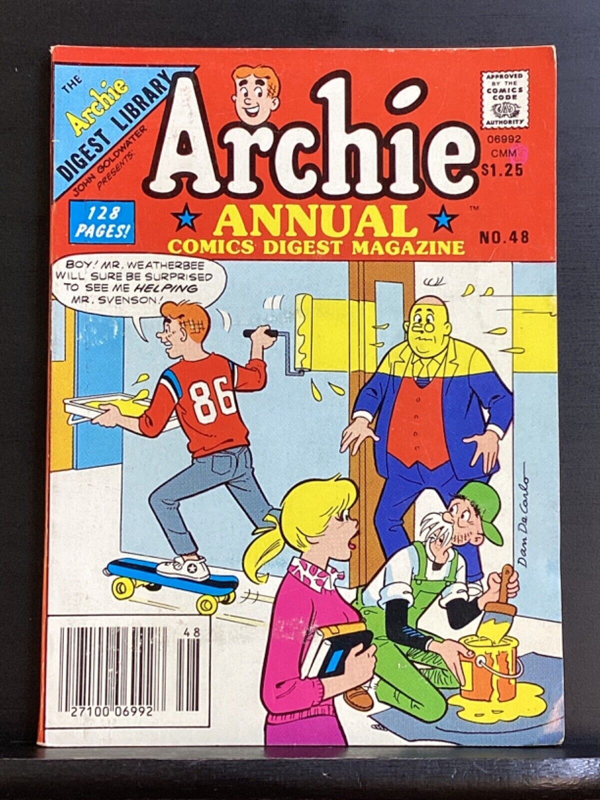 Archie Annual Comics Digest Magazine #48 Fawcett Radio Comics 1986 Dan ...