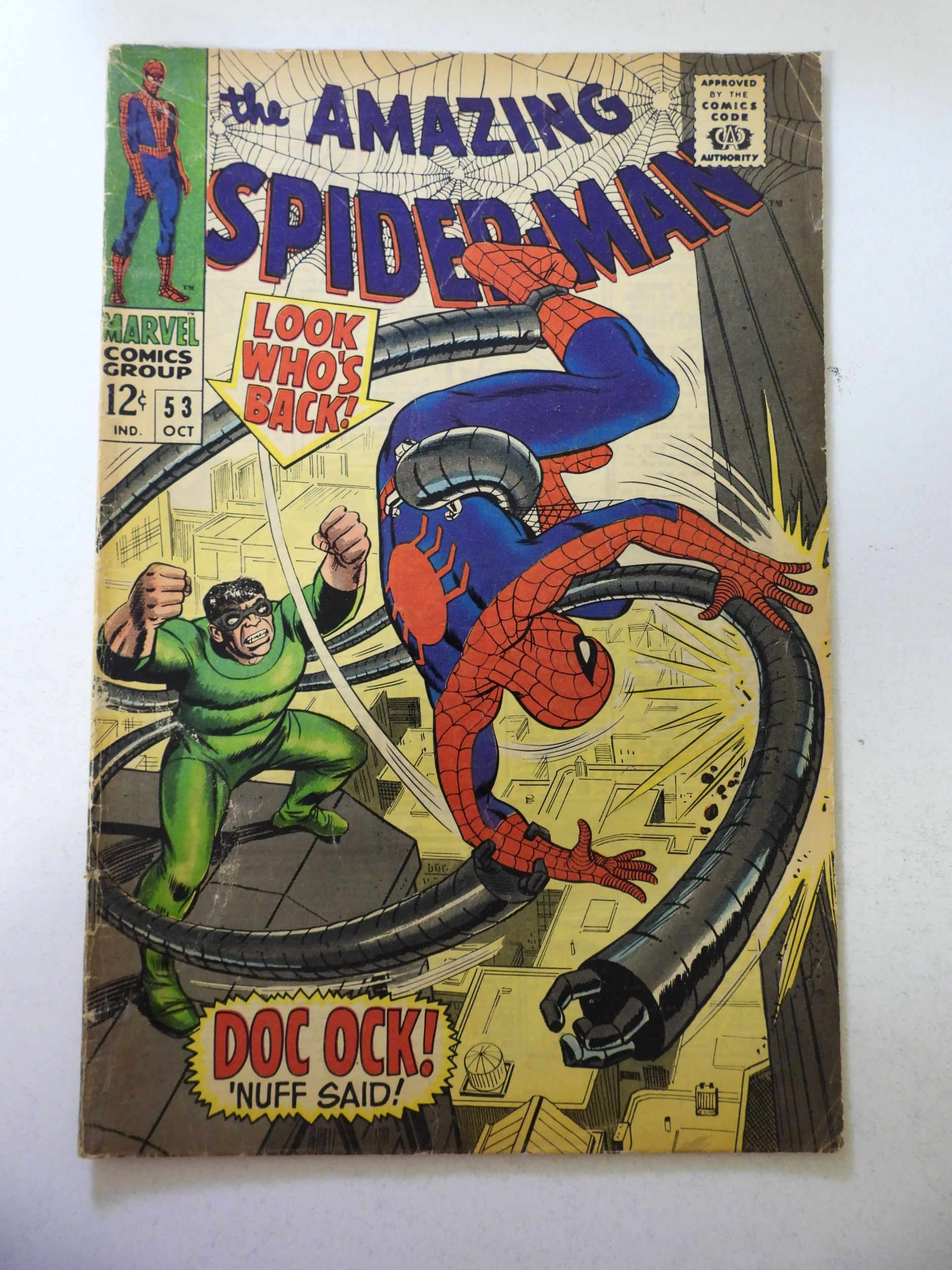 The Amazing Spider-Man #53 (1967) FR/GD Condition 2" image clipped from ...