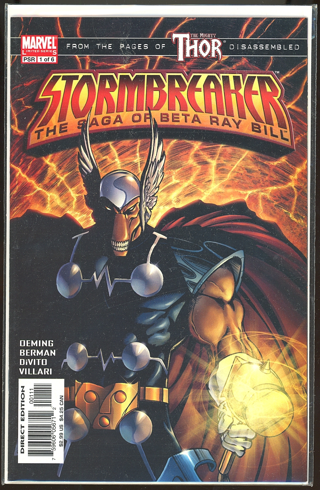 Stormbreaker: The Saga of Beta Ray Bill #1 (2005) Beta Ray Bill [Key ...