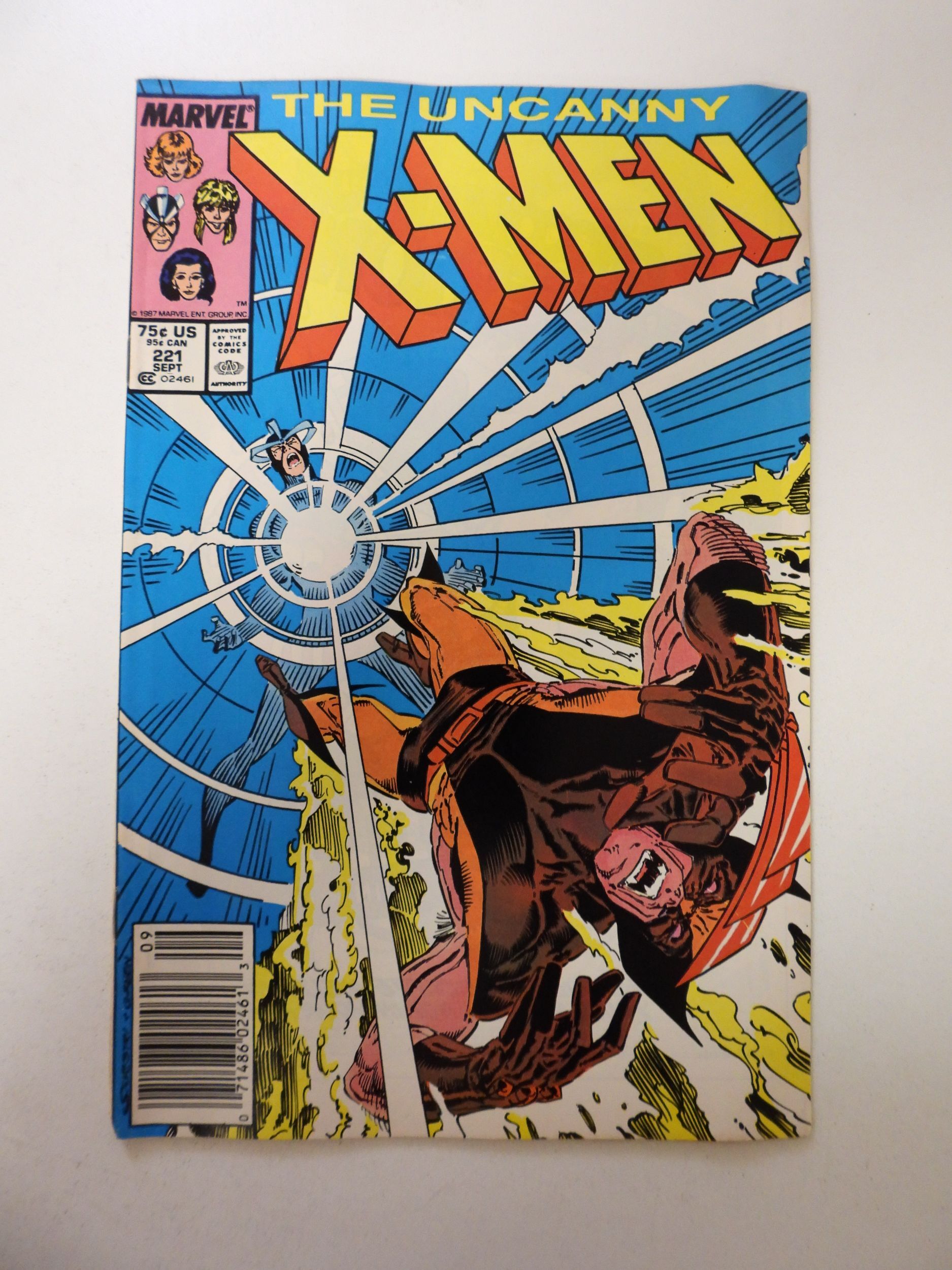 The Uncanny X-Men #221 (1987) 1st appearance of Mr. Sinister FN ...