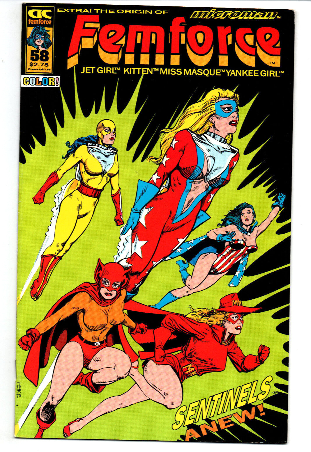 Femforce #58 - AC Comics - 1993 - (-NM) | Comic Books - Modern Age, AC ...