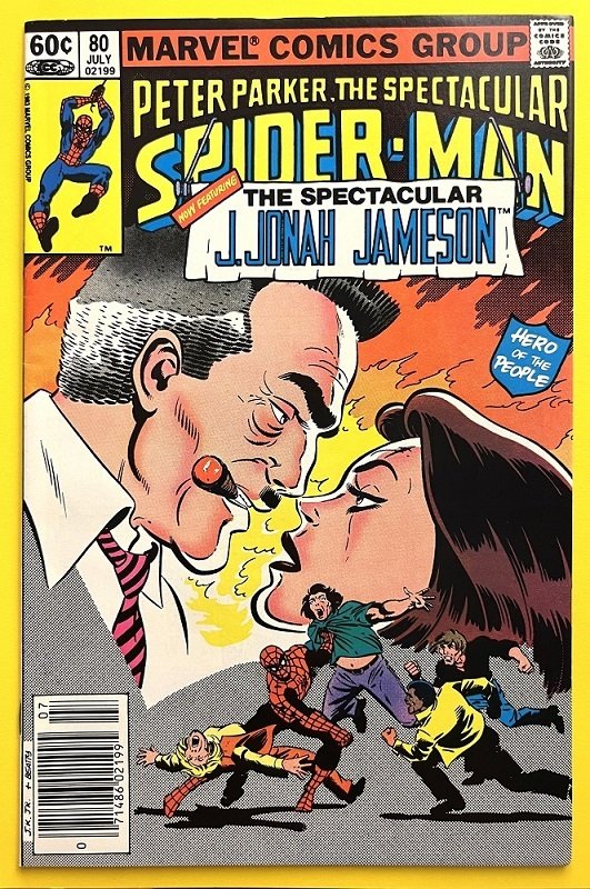 Spectacular Spider-Man 80 J. JONAH JAMESON (1983) B2 | Comic Books ...