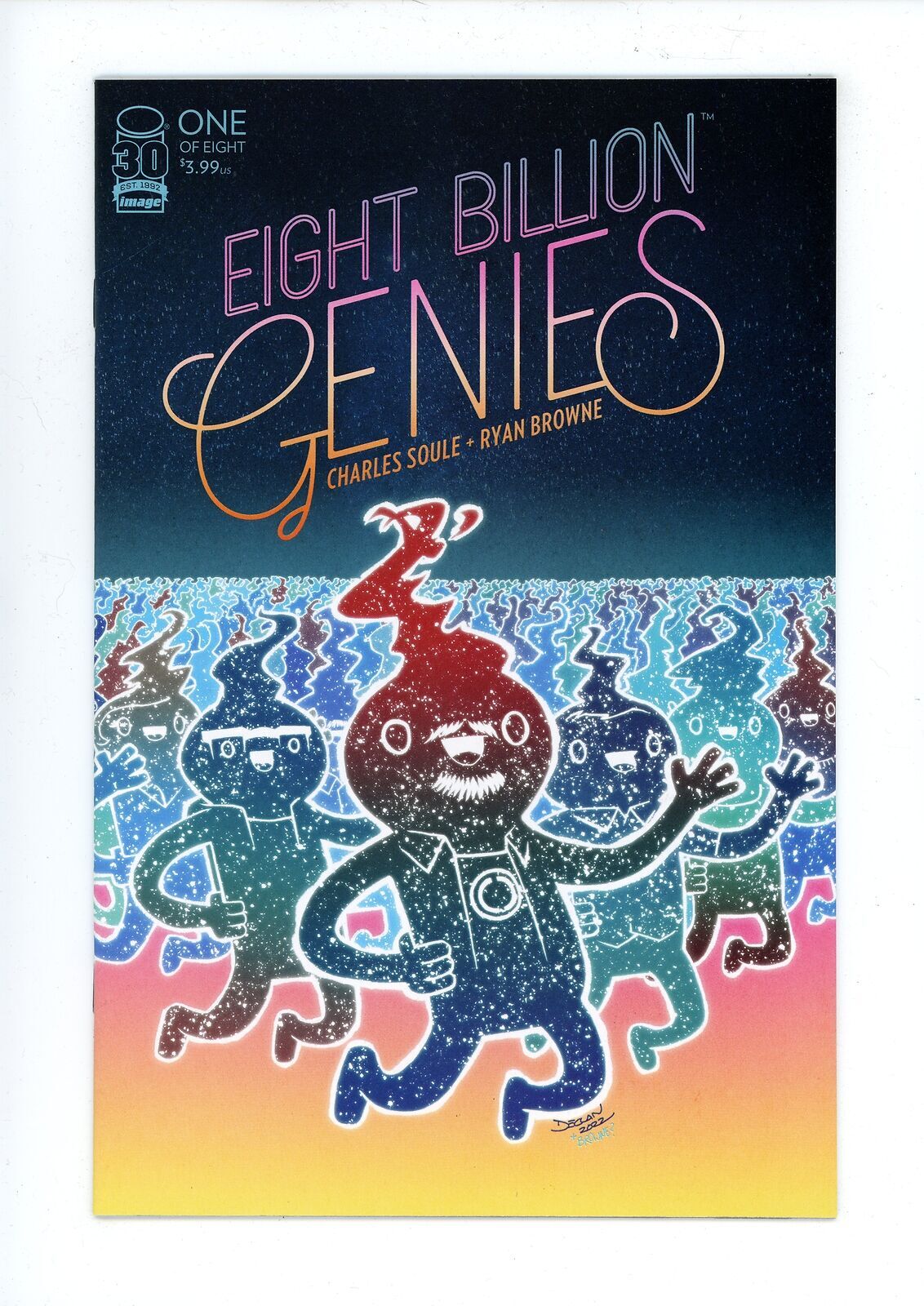 Eight Billion Genies #1 (2022) Image Comics Declan Shalvey Variant ...