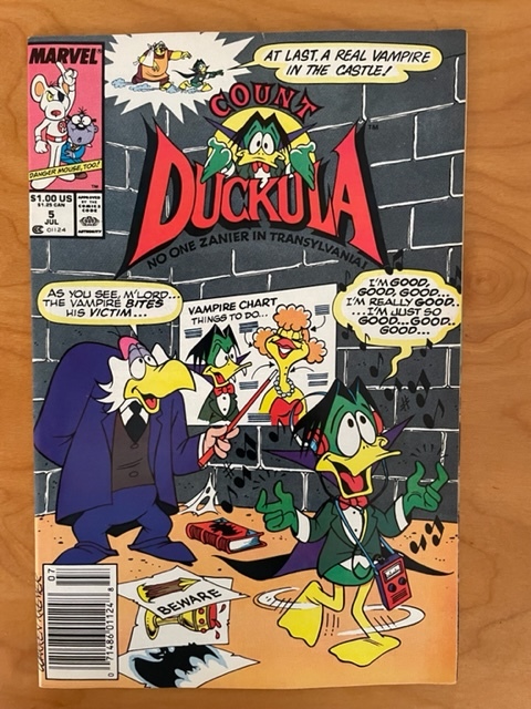 Count Duckula #5 Newsstand Edition (1989) | Comic Books - Copper Age ...