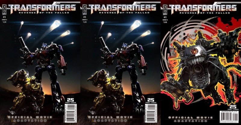 Transformers: Revenge of the Fallen - Movie Adaptation #1 (2009) IDW ...