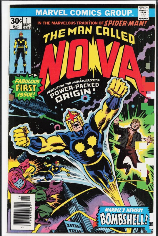 Nova #1 (1976) Nova [Key Issue] | Comic Books - Bronze Age, Marvel, Nova, Horror & Sci-Fi / HipComic