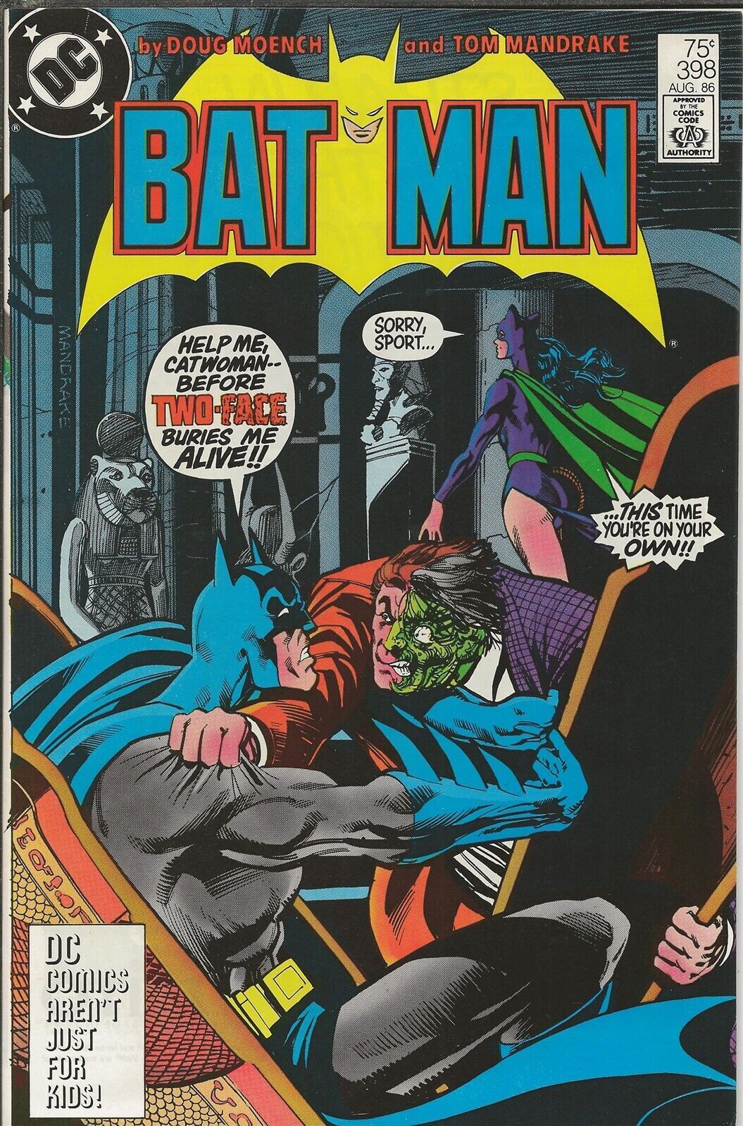 Batman #398 ORIGINAL Vintage 1986 DC Comics Two Face | Comic Books ...