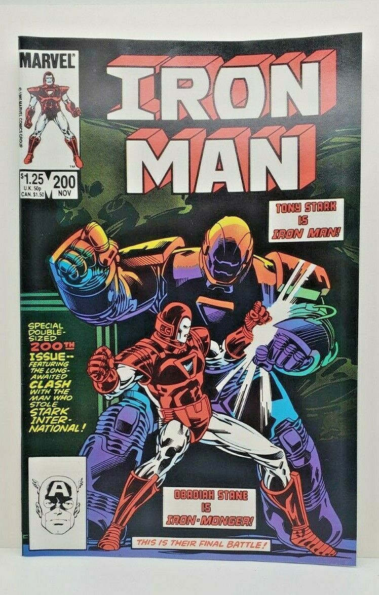 IRON MAN #200 1985 | Comic Books - Copper Age, Marvel, Iron Man ...
