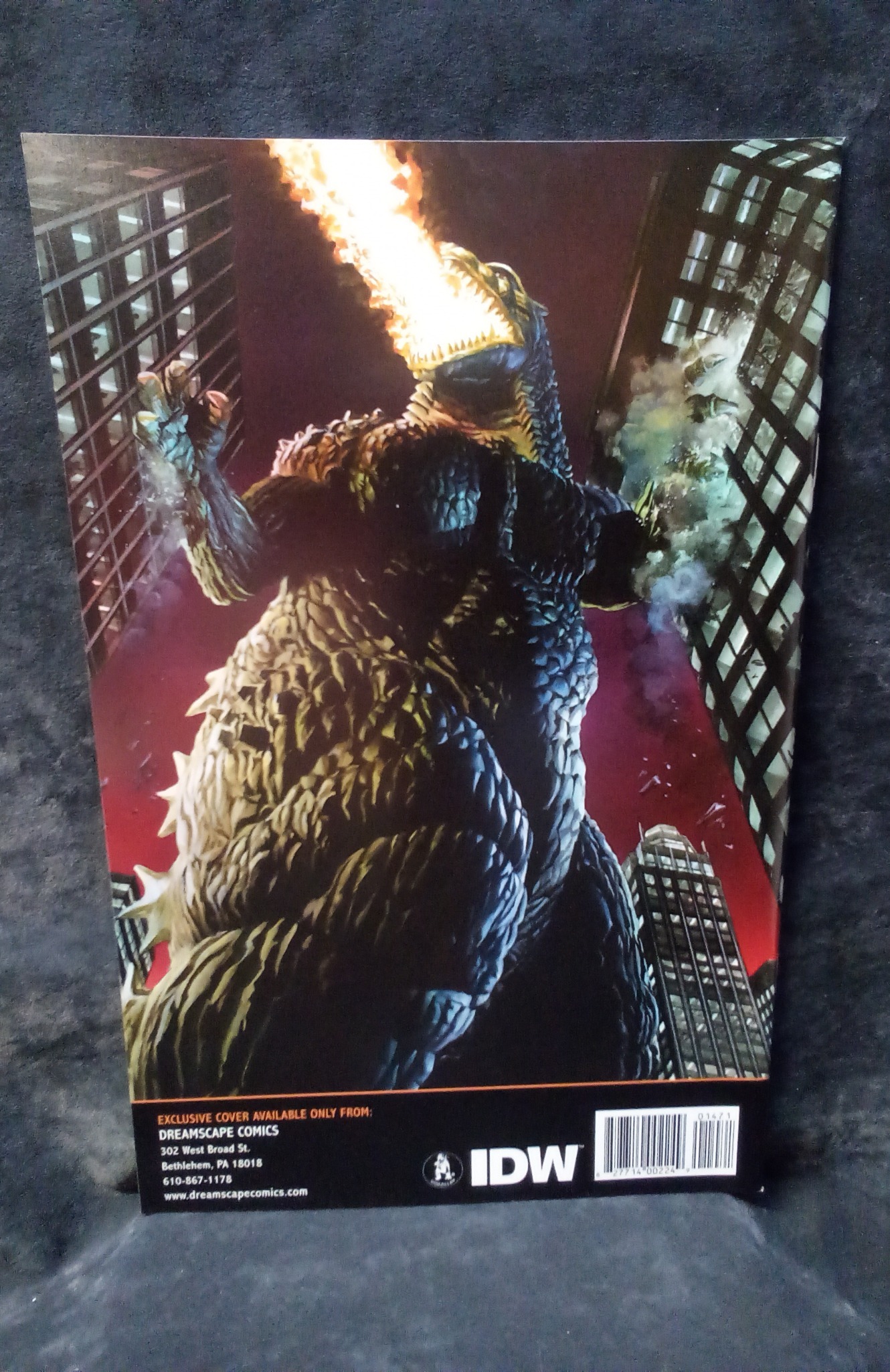 Godzilla: Kingdom of Monsters #1 Dreamscape Comics Cover (2011) | Comic ...