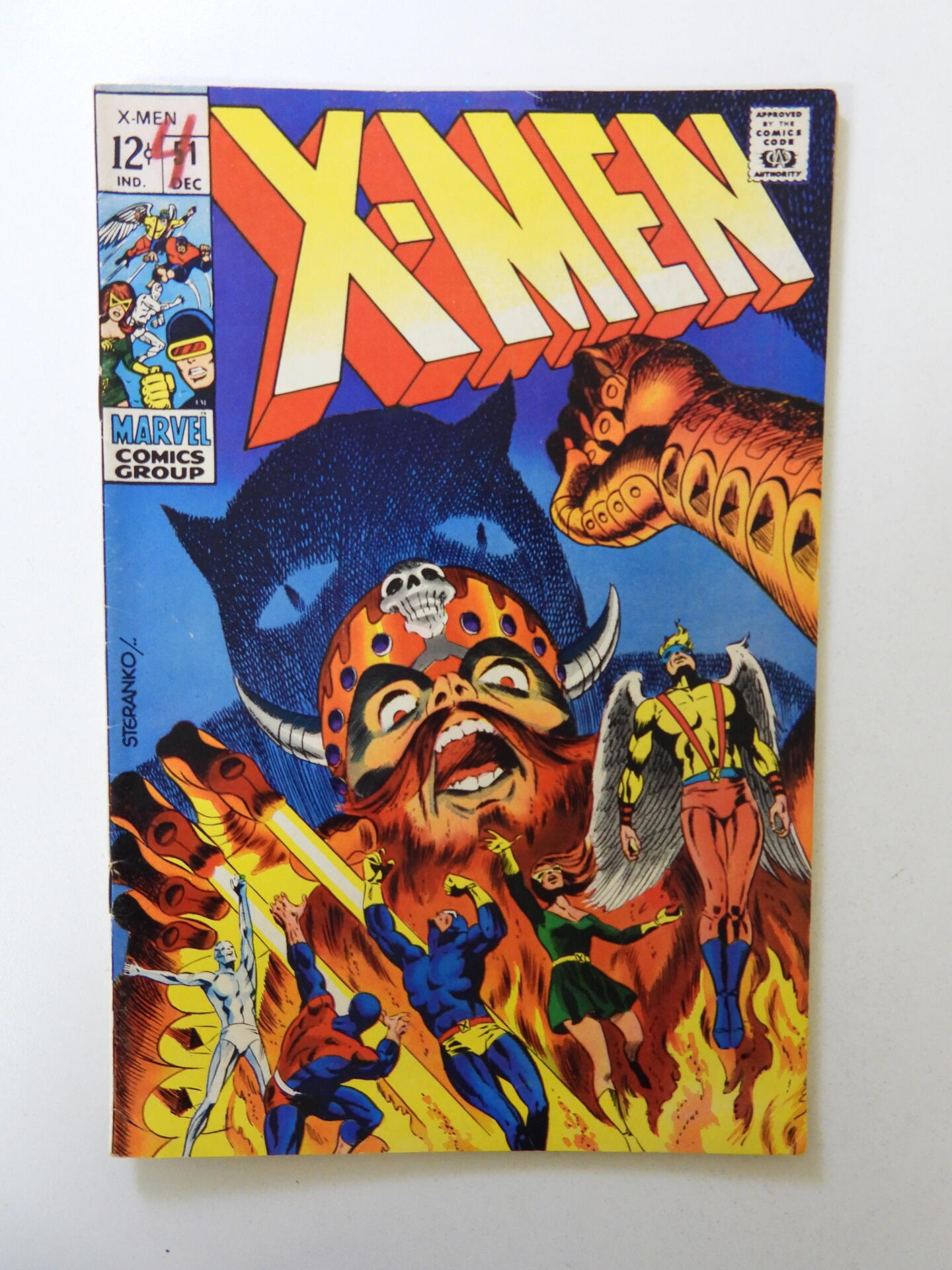 The X-Men #51 (1968) FN condition "ink on cover" | Comic Books - Silver ...