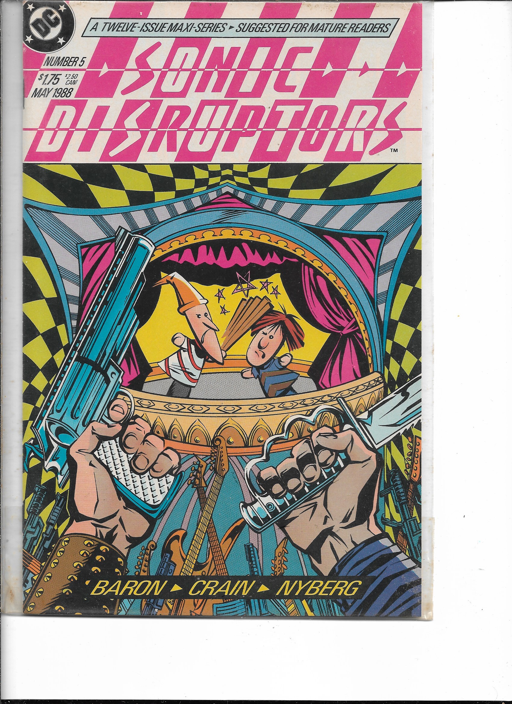 Sonic Disruptors #5 (1988) | Comic Books - Copper Age, DC Comics / HipComic