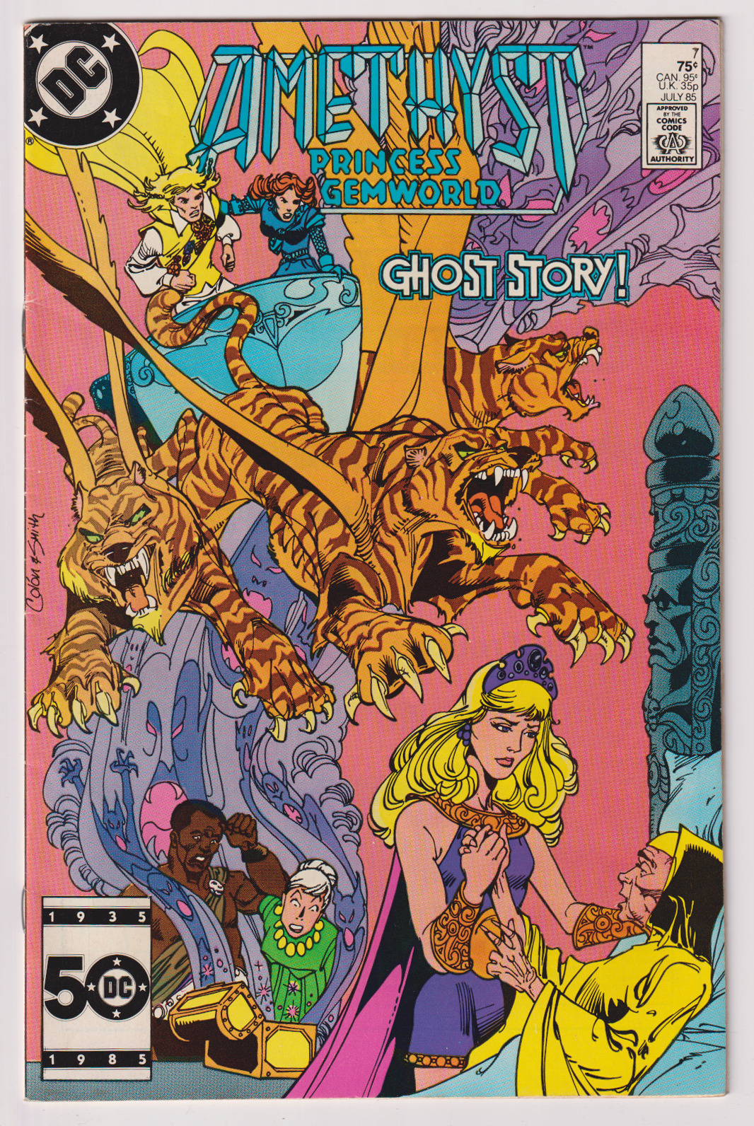 DC Comics! Amethyst, Princess of Gemworld! Issue #7! | Comic Books - Modern Age / HipComic