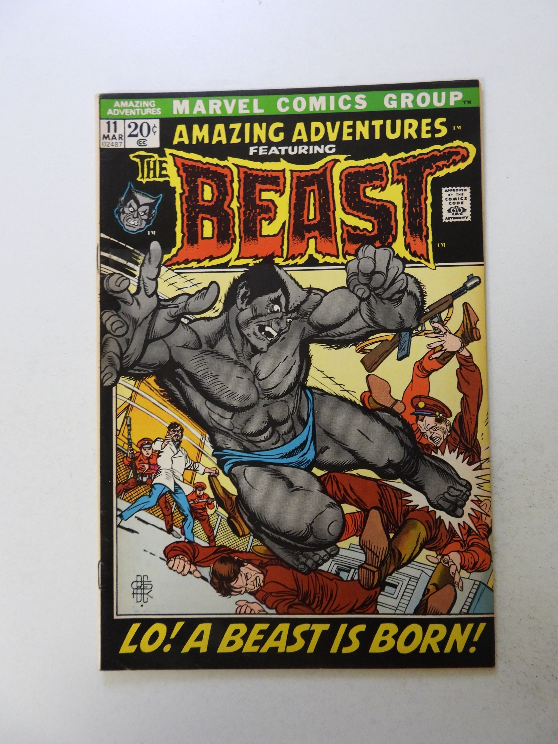 Amazing Adventures #11 (1972) 1st Furry Beast VF condition | Comic ...