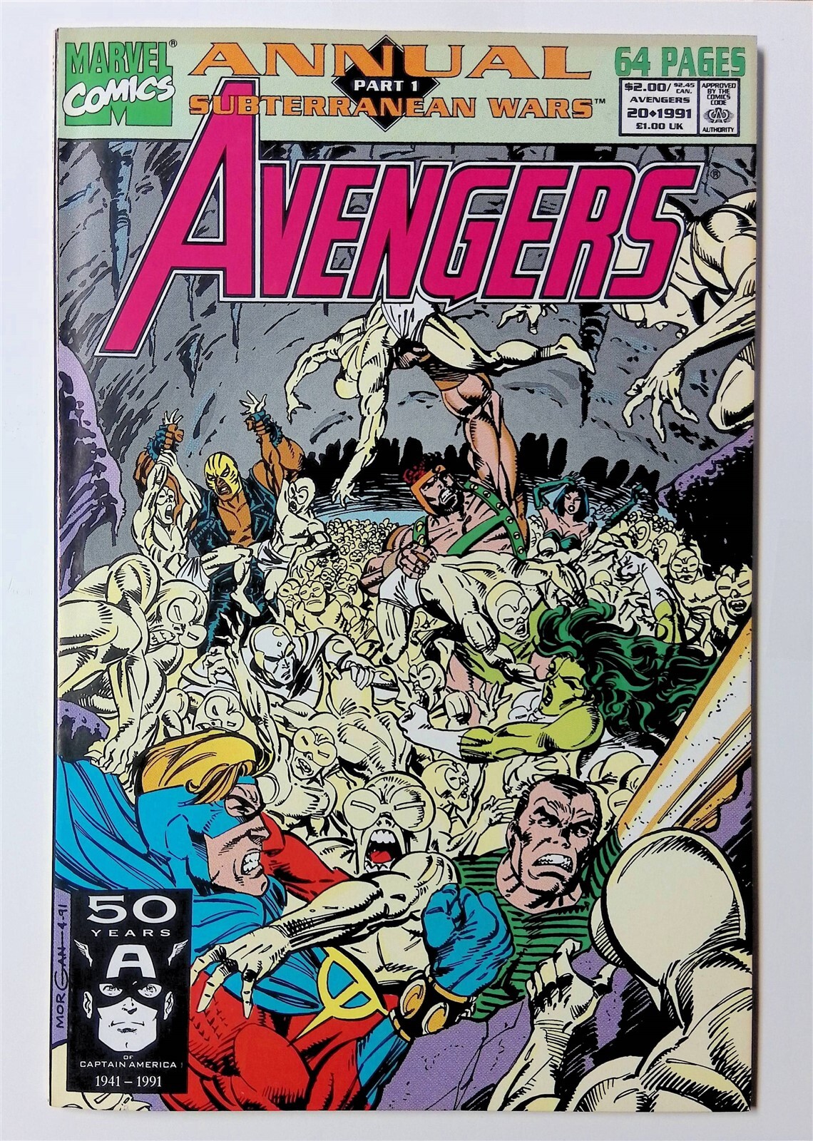 Avengers Annual, The #20 (Dec 1991, Marvel) 7.0 FN/VF | Comic Books ...