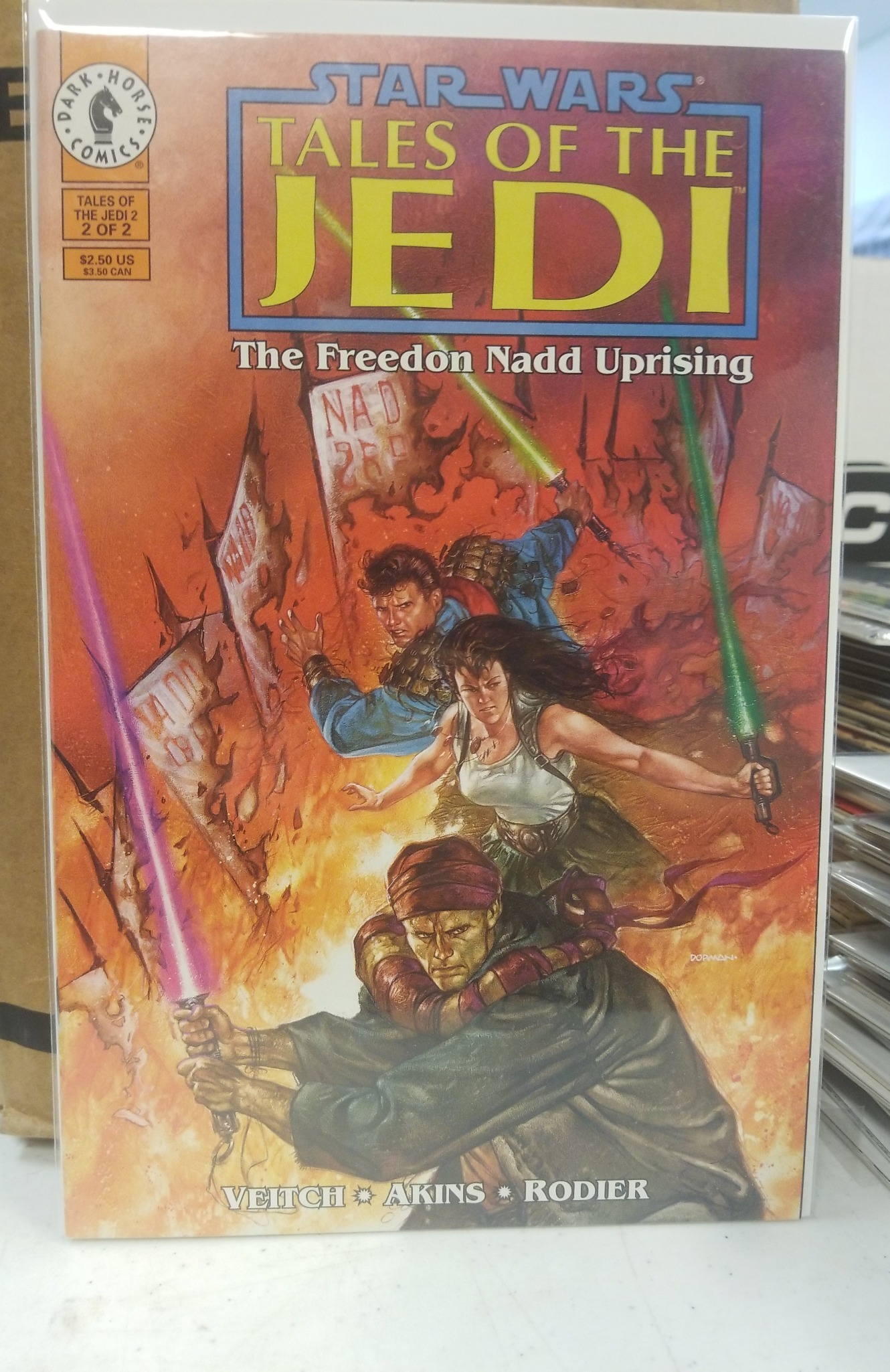 Star Wars: Tales of the Jedi: The Freedon Nadd Uprising #2 (1994 ...